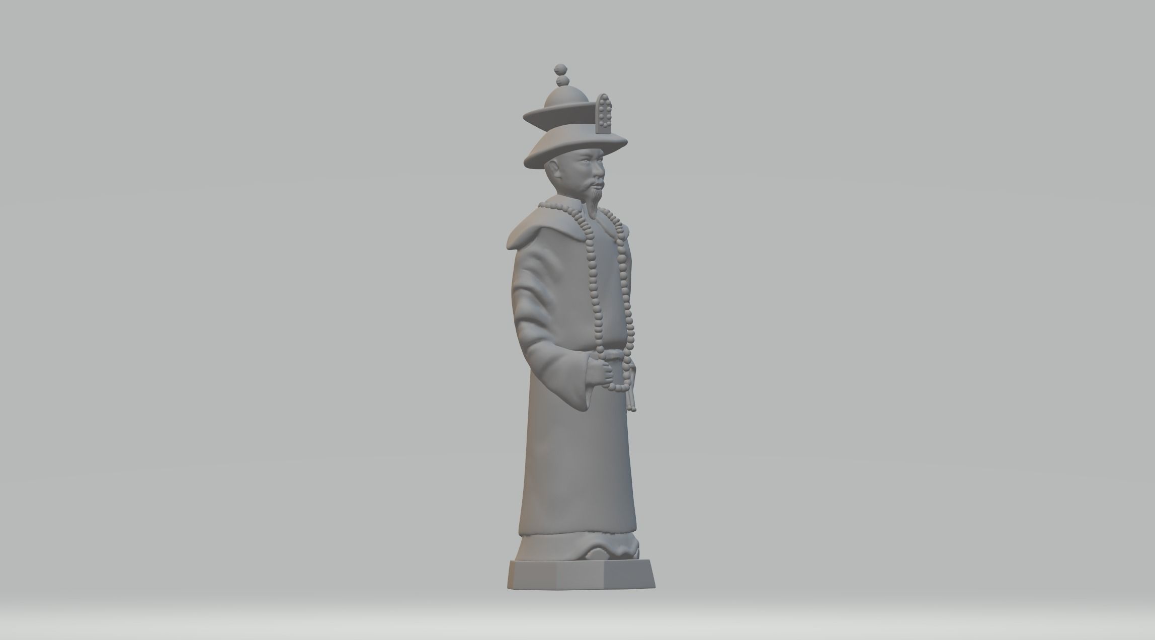Chinese Emperor 3D model 3D printable | CGTrader