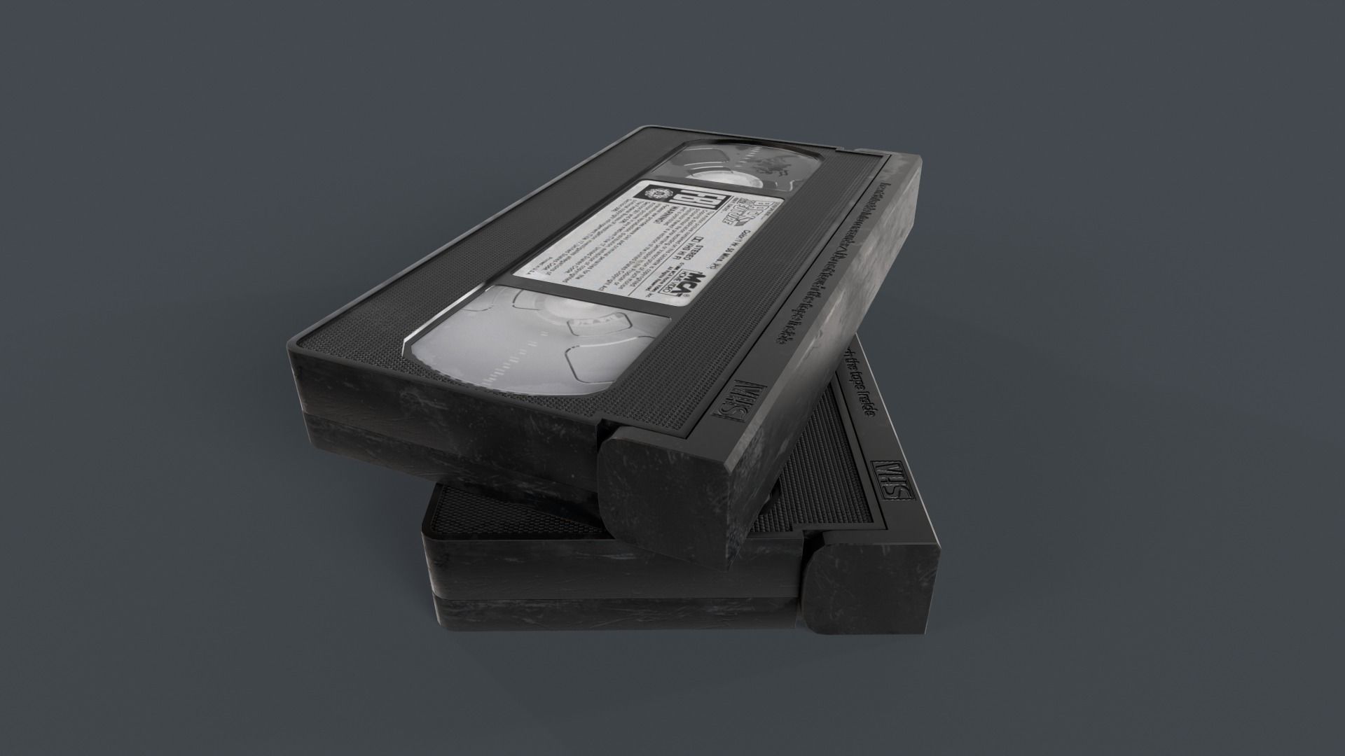 3D model VHS Tape Duo VR / AR / low-poly | CGTrader