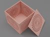 Mandala Ornament Box 3D model | CGTrader