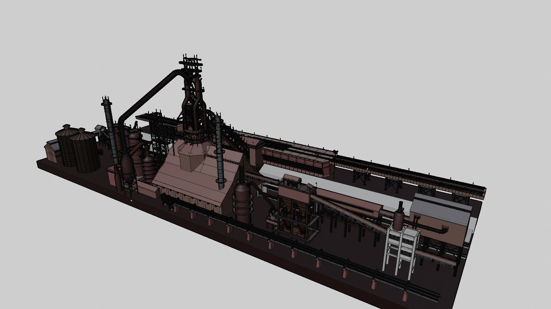 Blast furnace 3D model | CGTrader