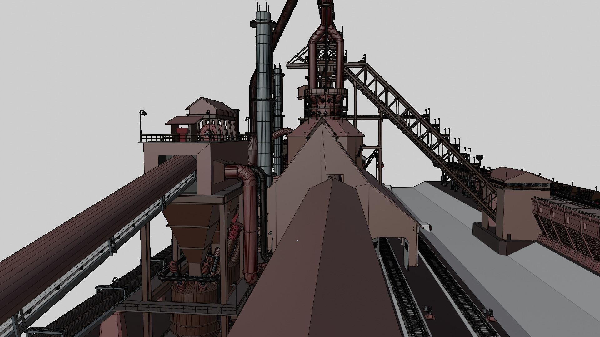 Blast furnace 3D model | CGTrader