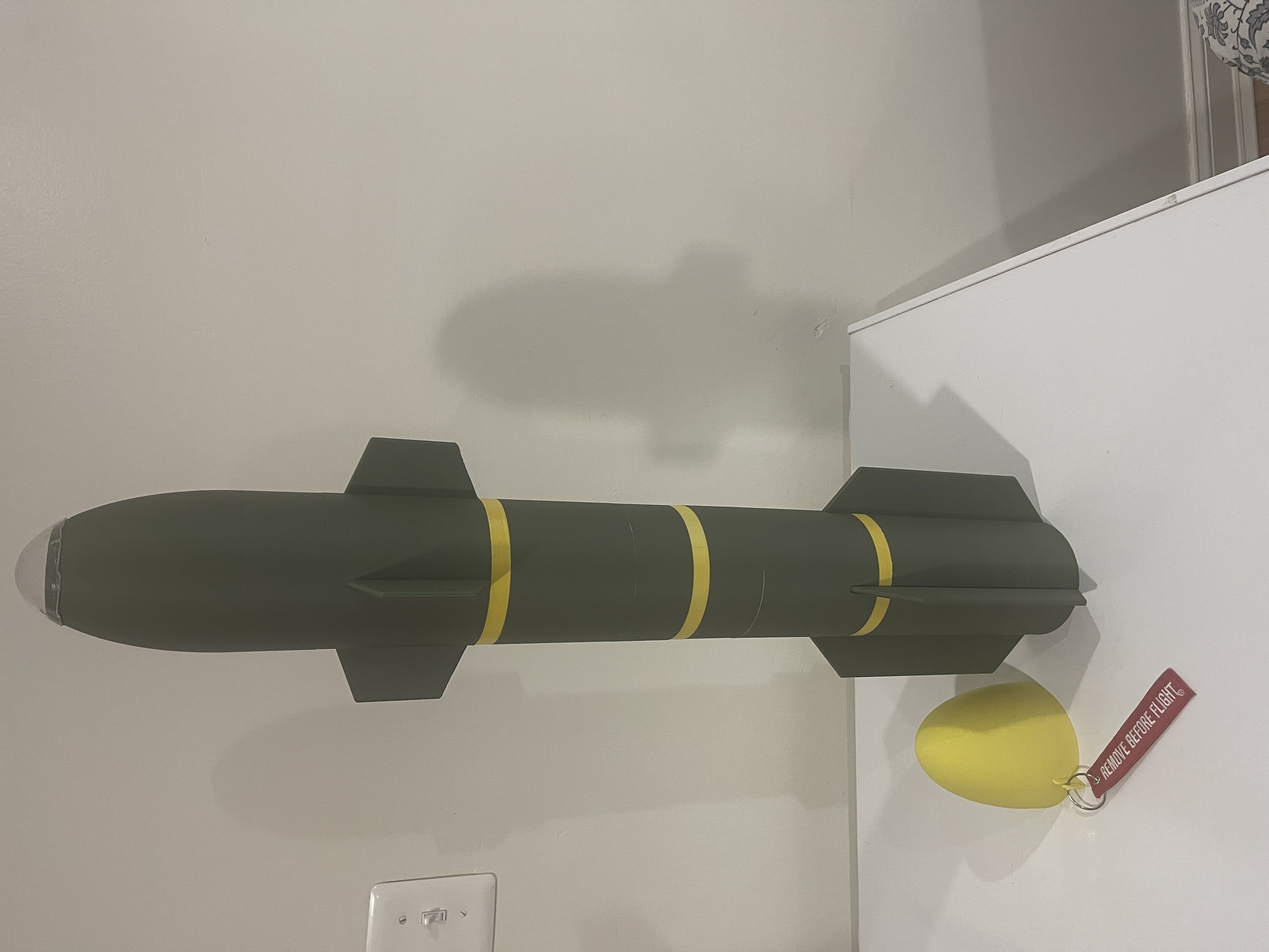 AGM-114 Hellfire Missile 3D model 3D printable | CGTrader
