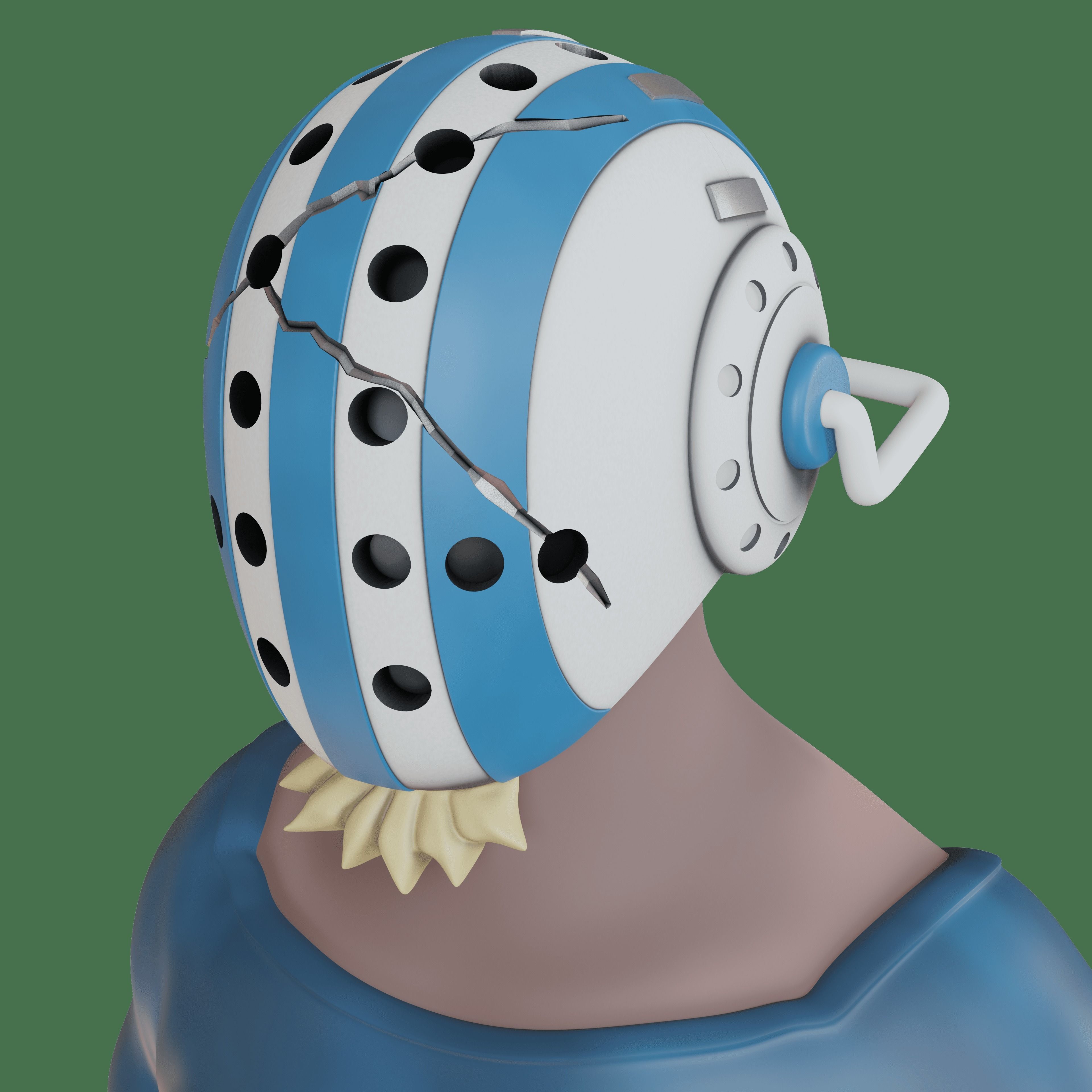one piece killer cosplay 3d print 3D print model 3D model 3D printable ...