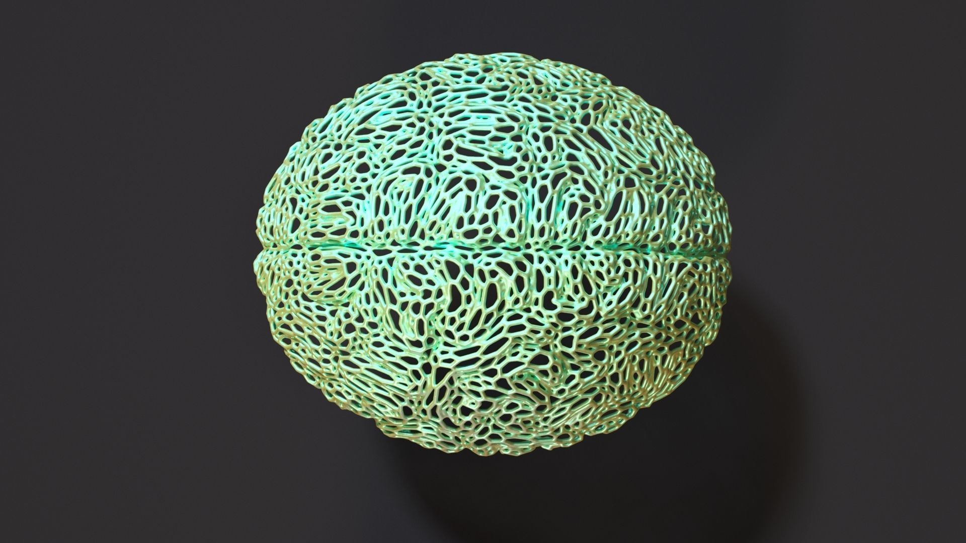 Alien brain 3D model 3D printable | CGTrader