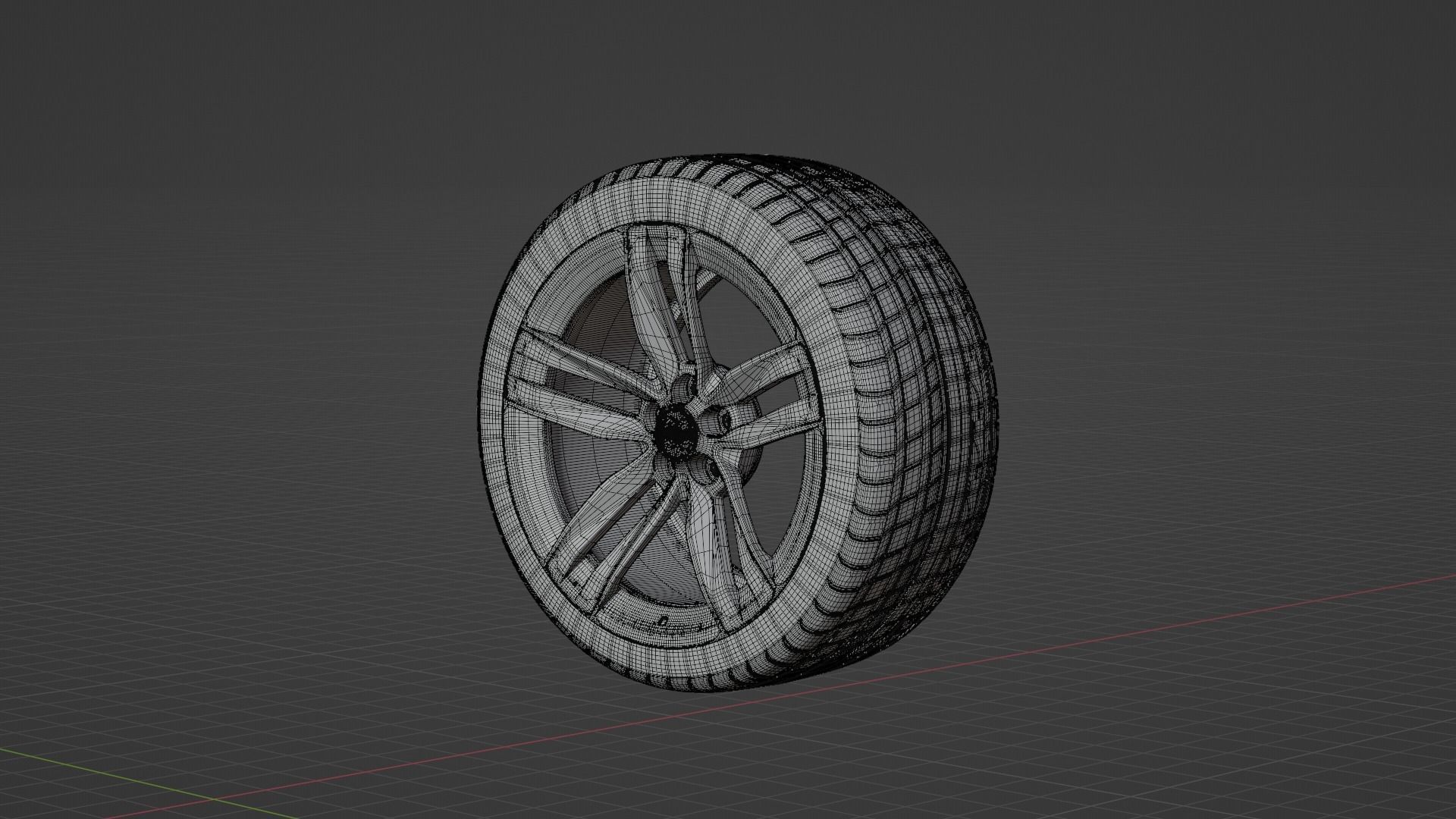 Wheel 3d free VR / AR / low-poly 3D model | CGTrader