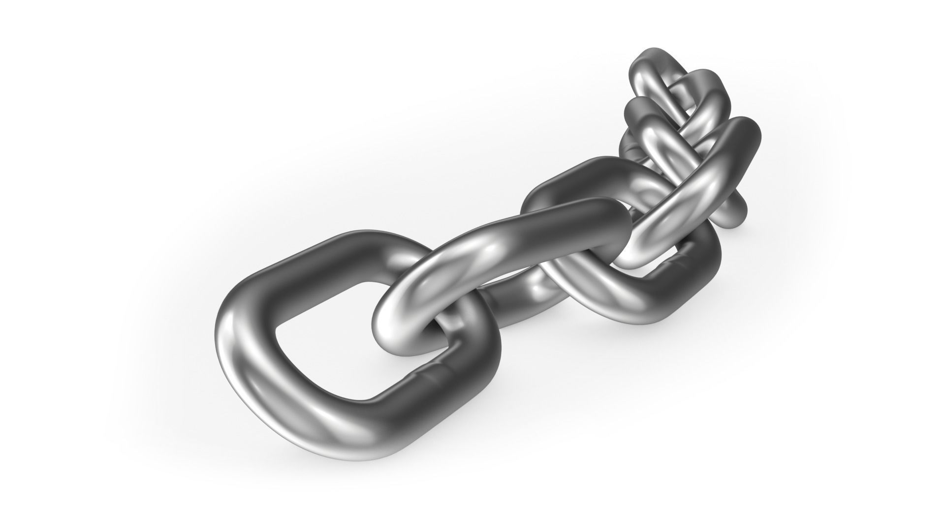 3D model Chrome Chain VR / AR / low-poly | CGTrader