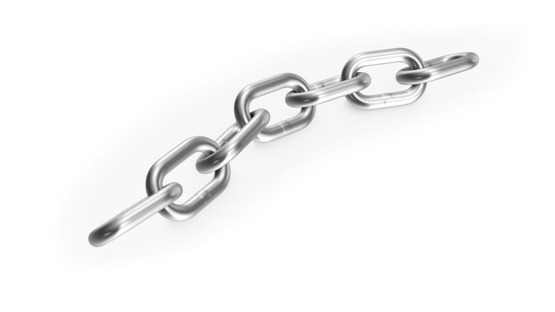 3D model Chrome Chain VR / AR / low-poly | CGTrader