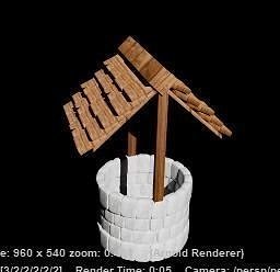 Simple Well free 3D model | CGTrader