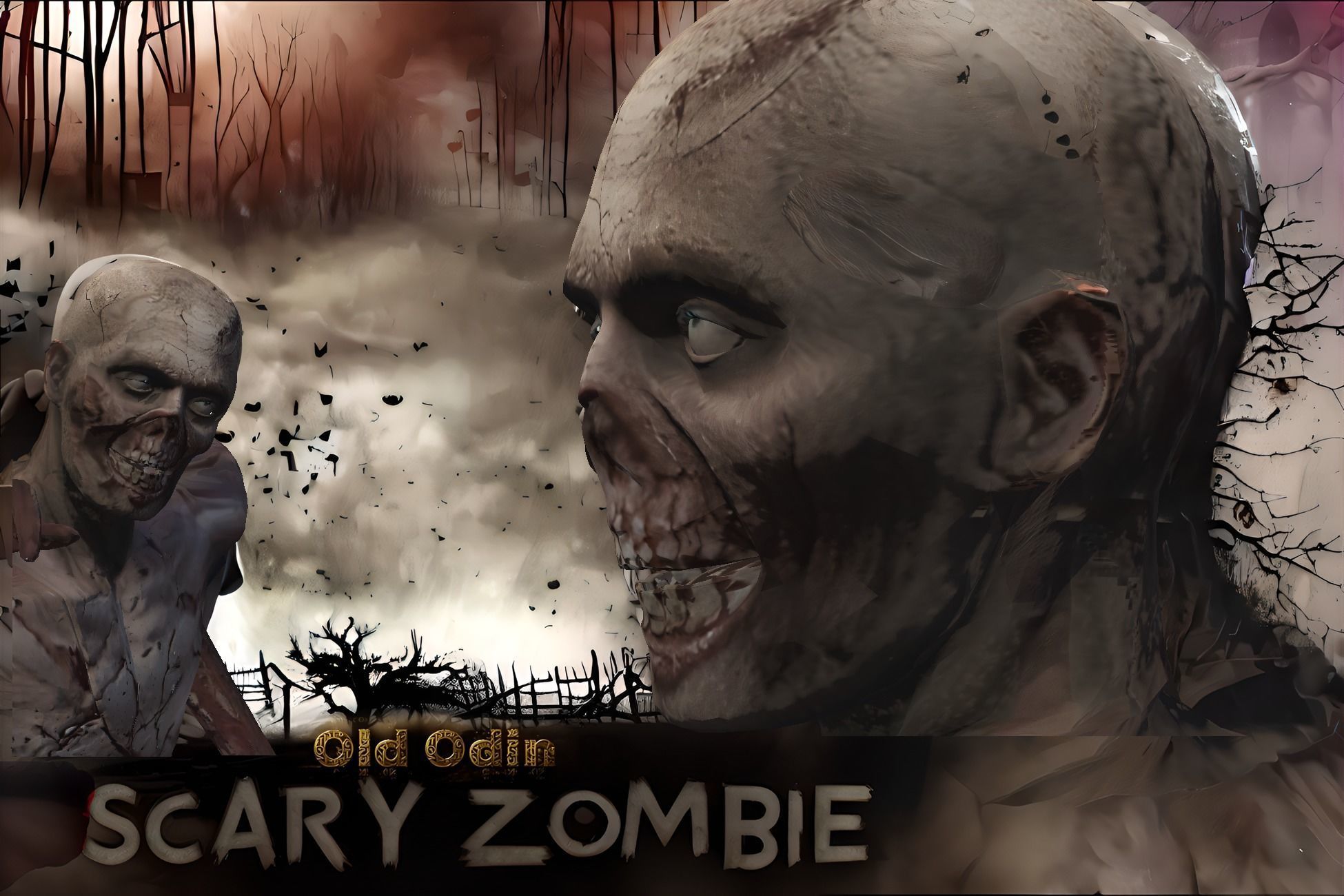 3D model Scary Zombie - Horror Creatures VR / AR / low-poly | CGTrader