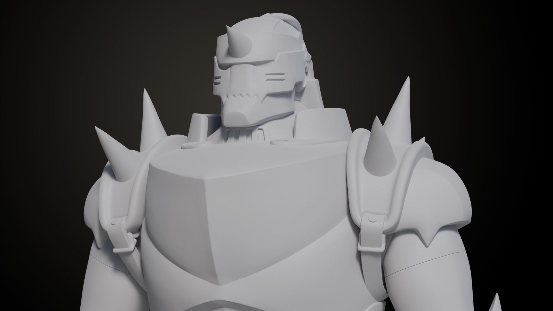 Alphonse Elric 3D model 3D printable | CGTrader