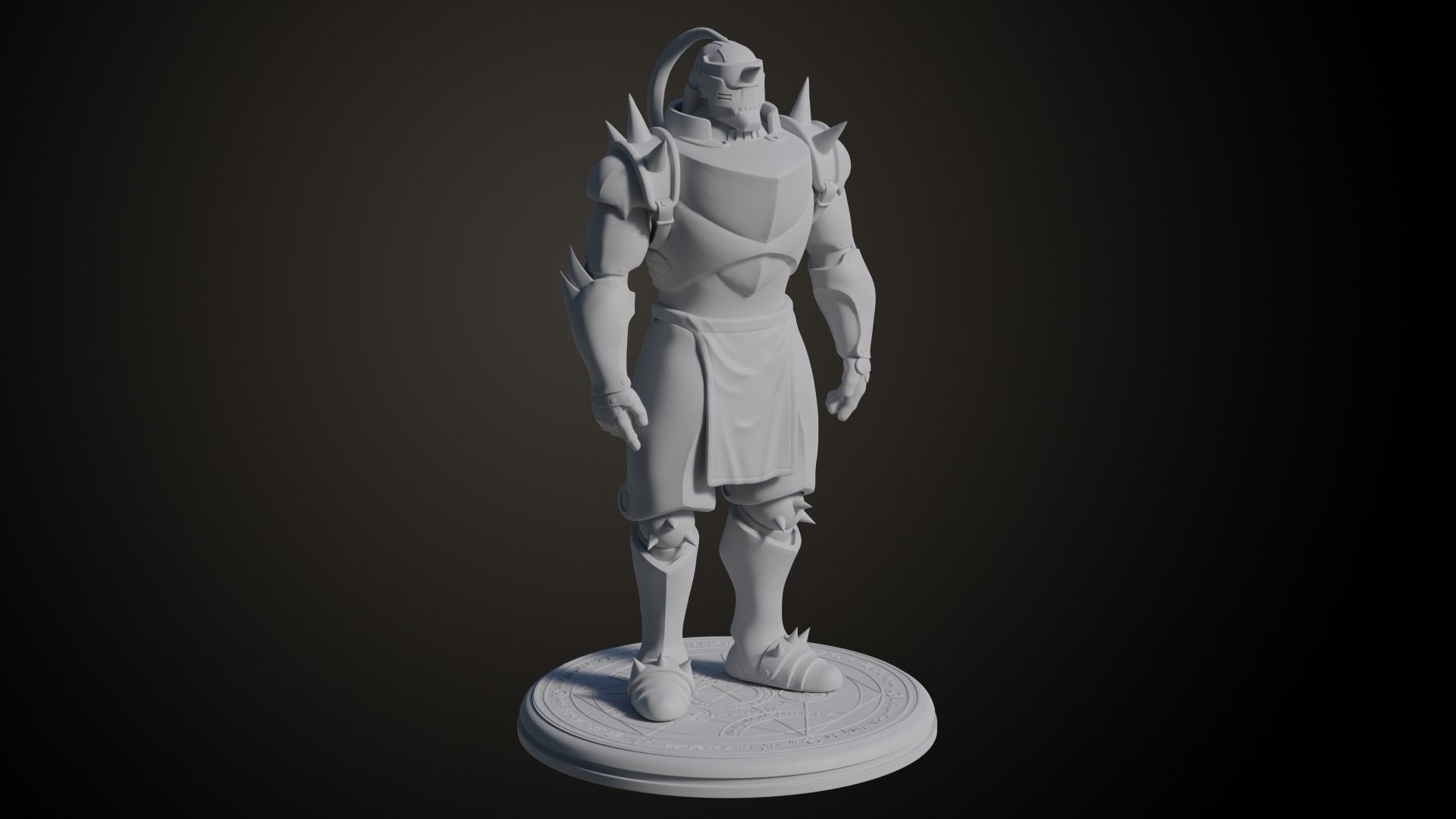 Alphonse Elric 3D model 3D printable | CGTrader