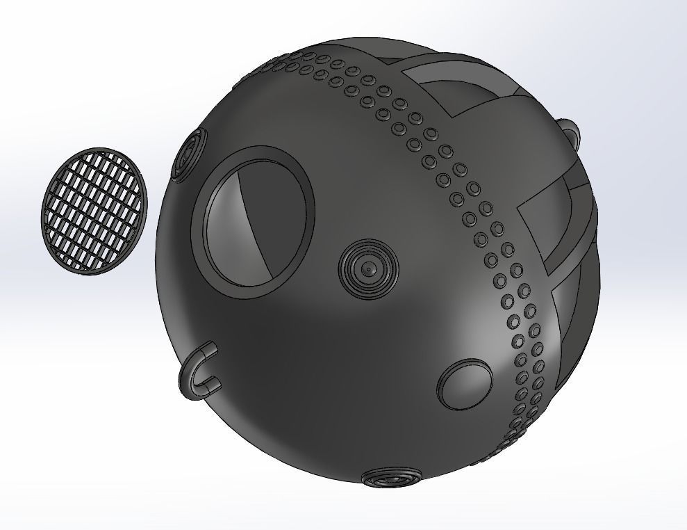 Fast X Bomb Ball 3D Model 3D model 3D printable | CGTrader