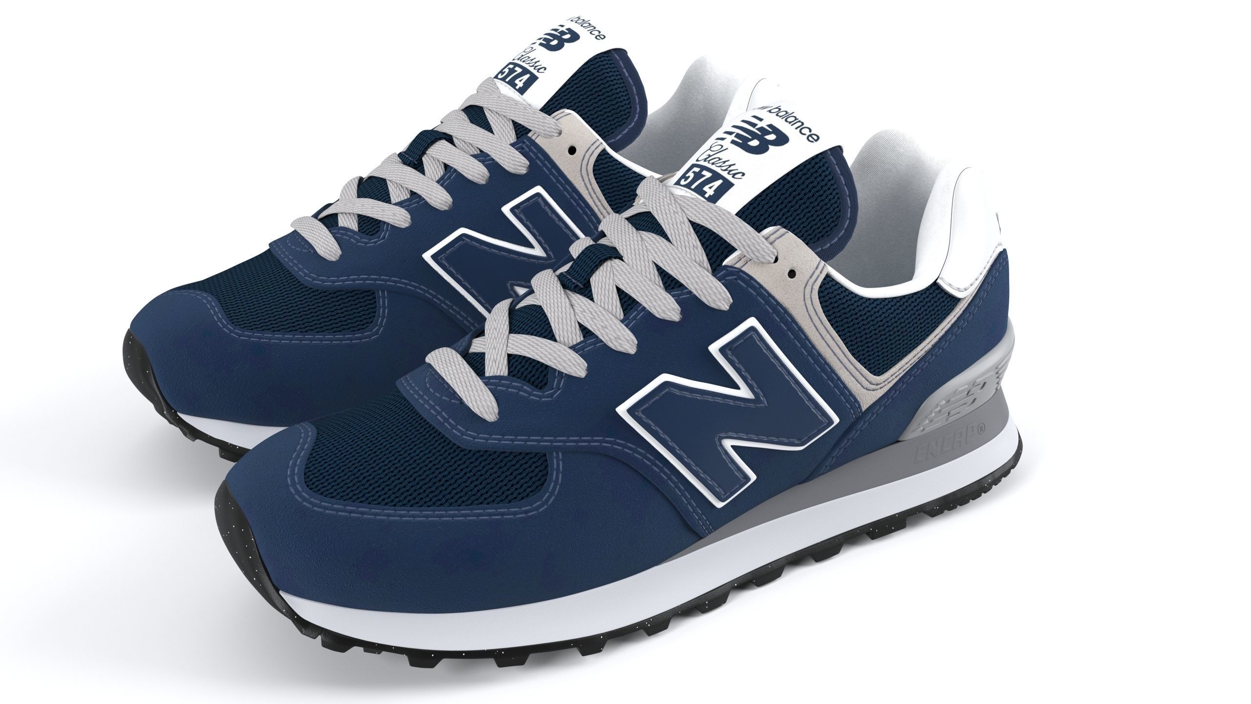 3D model new balance 574 PBR VR / AR / low-poly | CGTrader