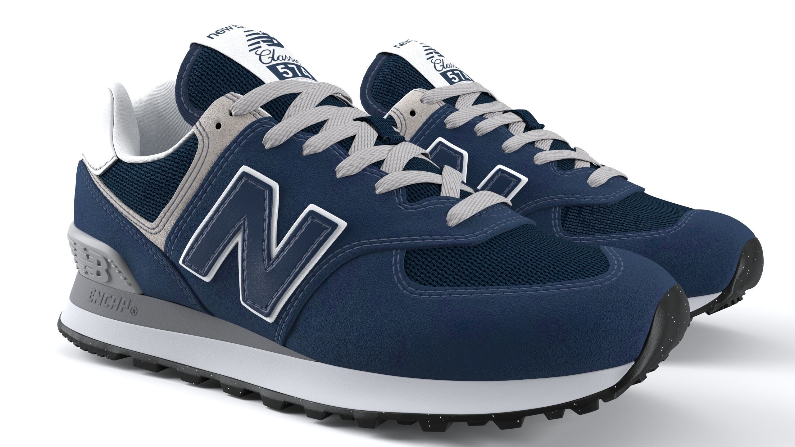 3D model new balance 574 PBR VR / AR / low-poly | CGTrader