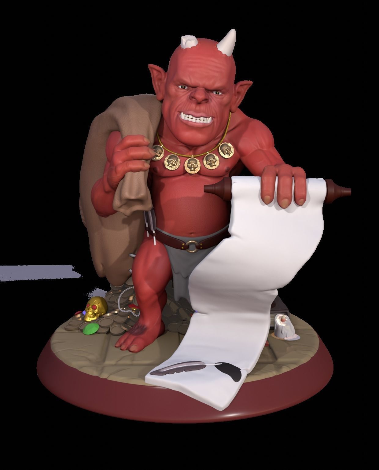 My Little Demon 3D model 3D printable | CGTrader