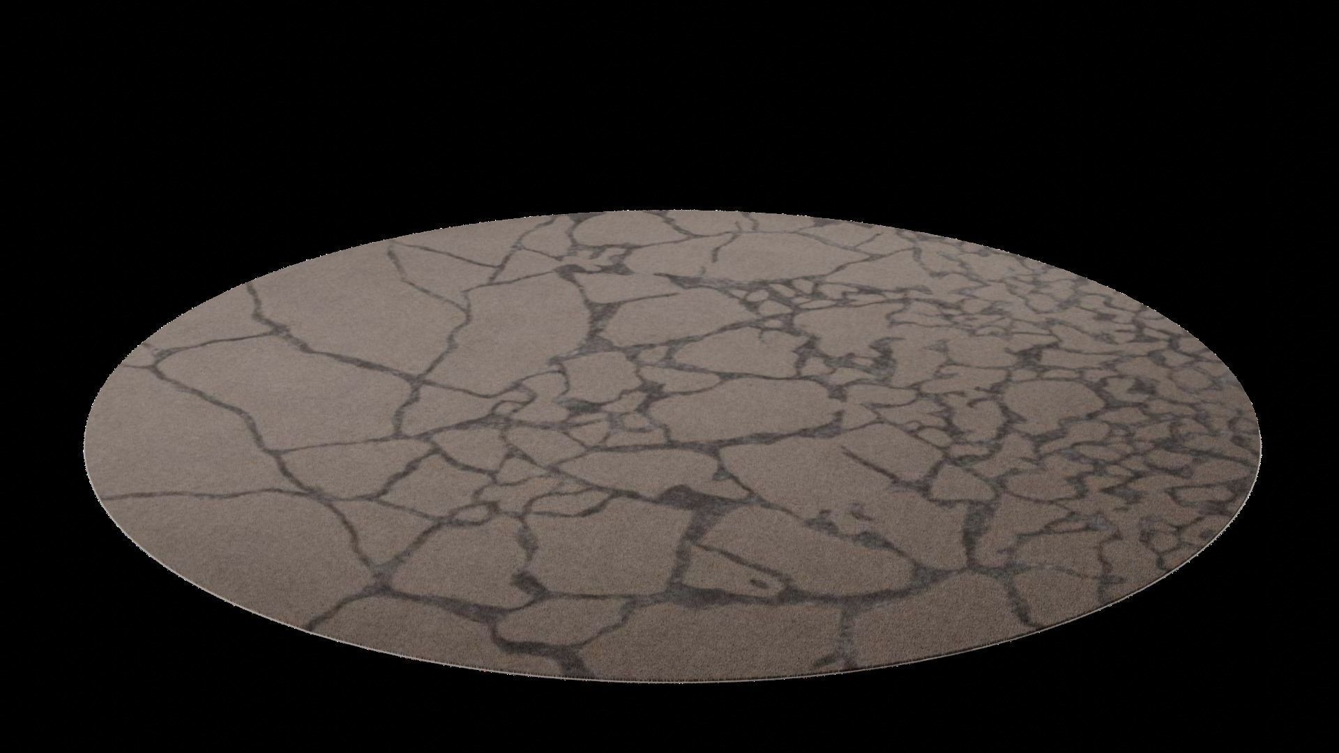 Round Rug for Living Room free 3D model | CGTrader