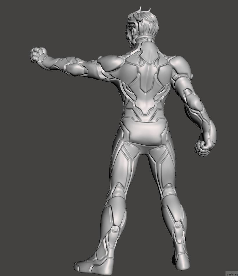 metal man 3d printing 3D model 3D printable | CGTrader