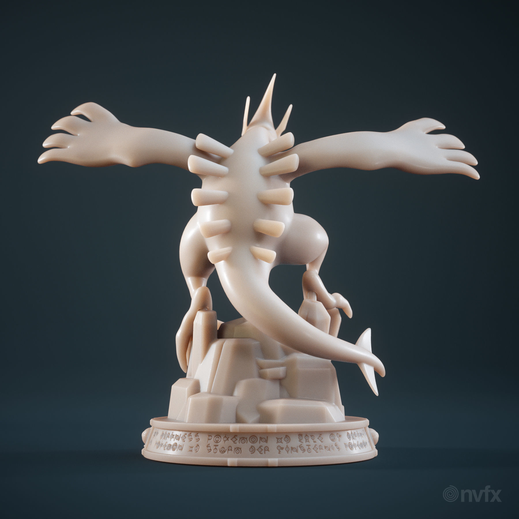 Shadow Lugia Pokemon XD Gale of Darkness 3D model 3D printable | CGTrader
