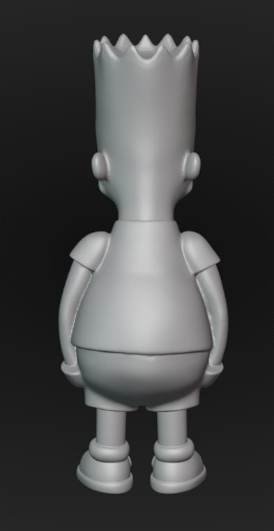 Bart Simpson 3D printable model 3D model 3D printable | CGTrader