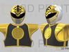 White Power Ranger Shield MMPR White 3D model 3D printable | CGTrader