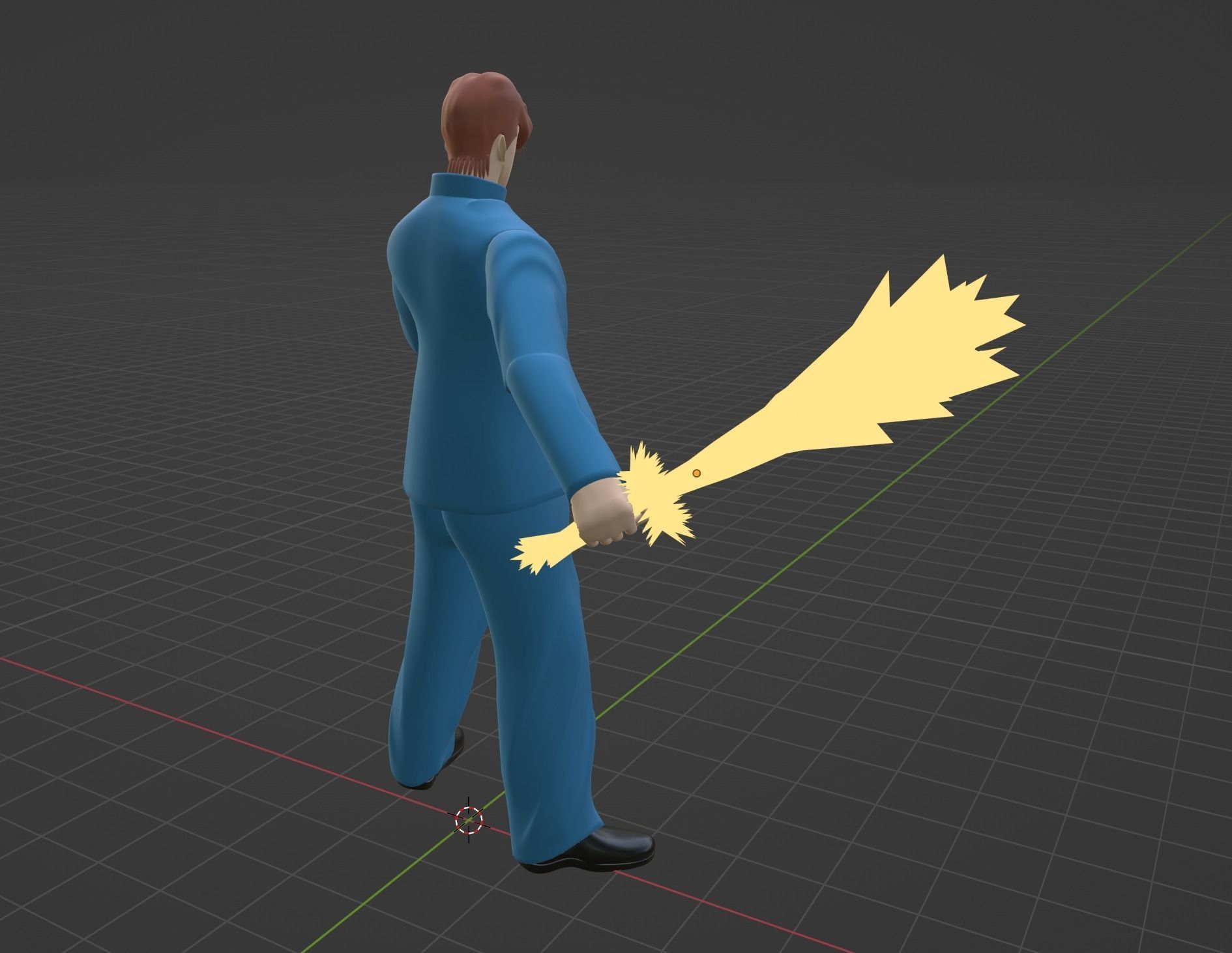 Kazuma Kuwabara - YuYu Hakusho 3D model rigged | CGTrader