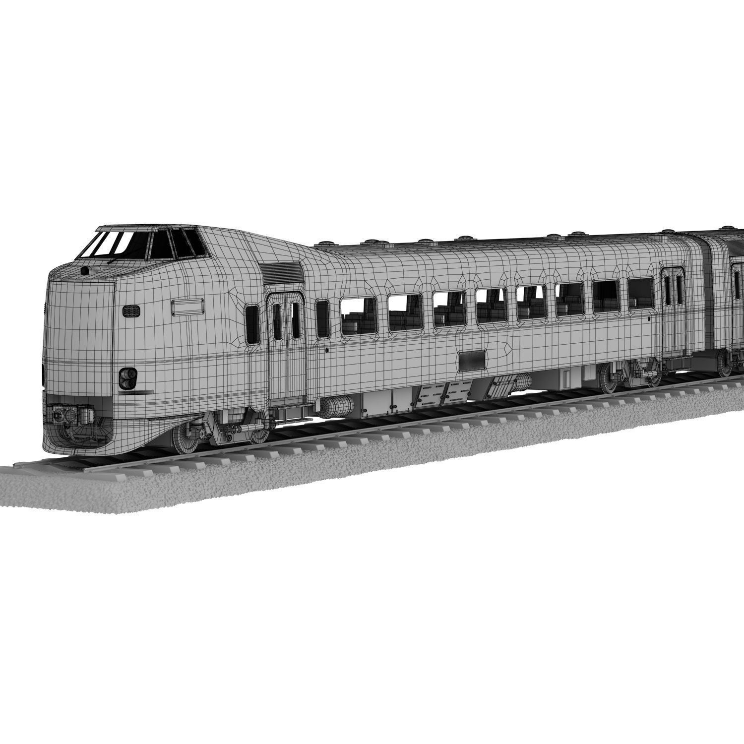 NS ICM Class 4000 3D model | CGTrader