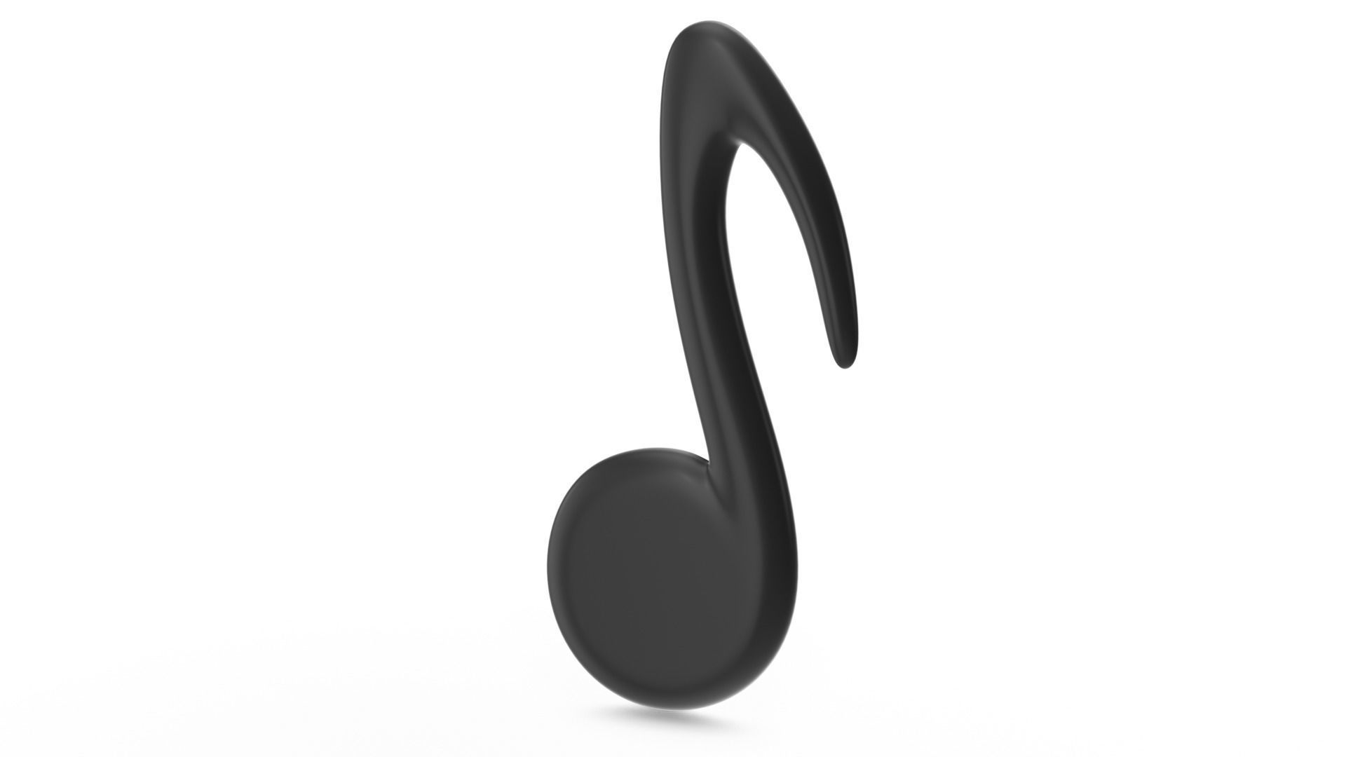 3D model Musical Note Symbol VR / AR / low-poly | CGTrader