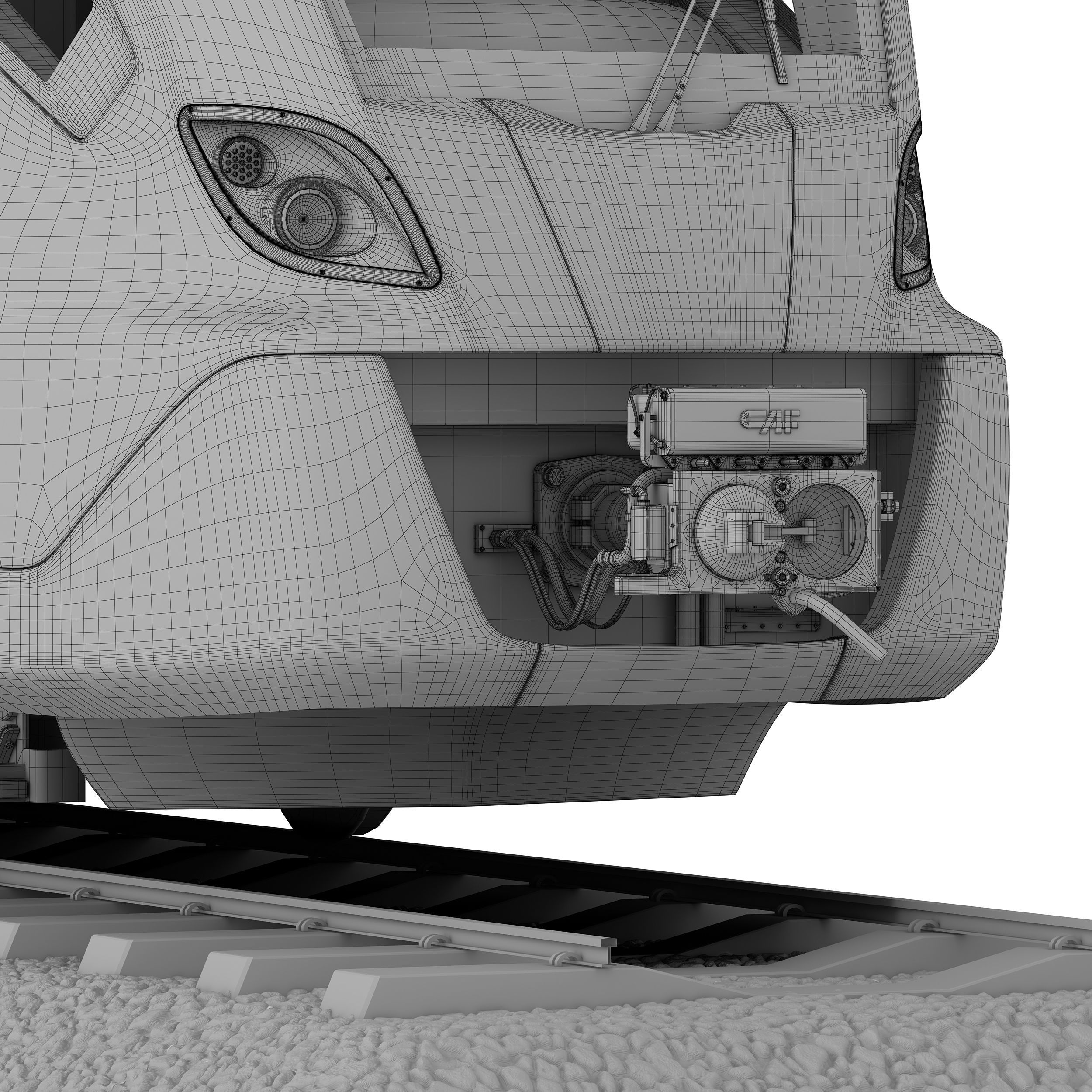 CAF Civity NS Sprinter Nieuwe Generatie 3D model | CGTrader