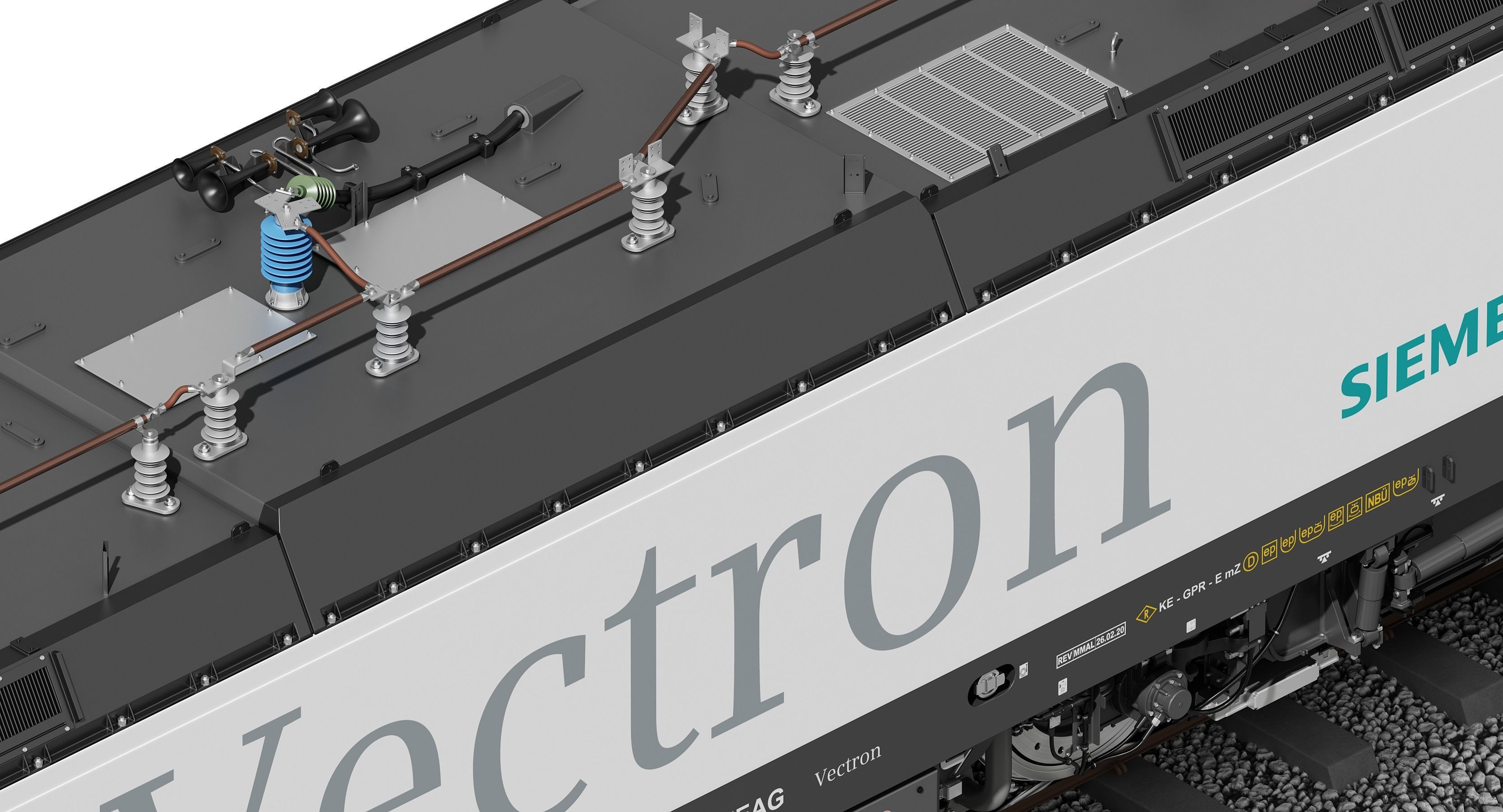 Siemens Vectron 3D model | CGTrader