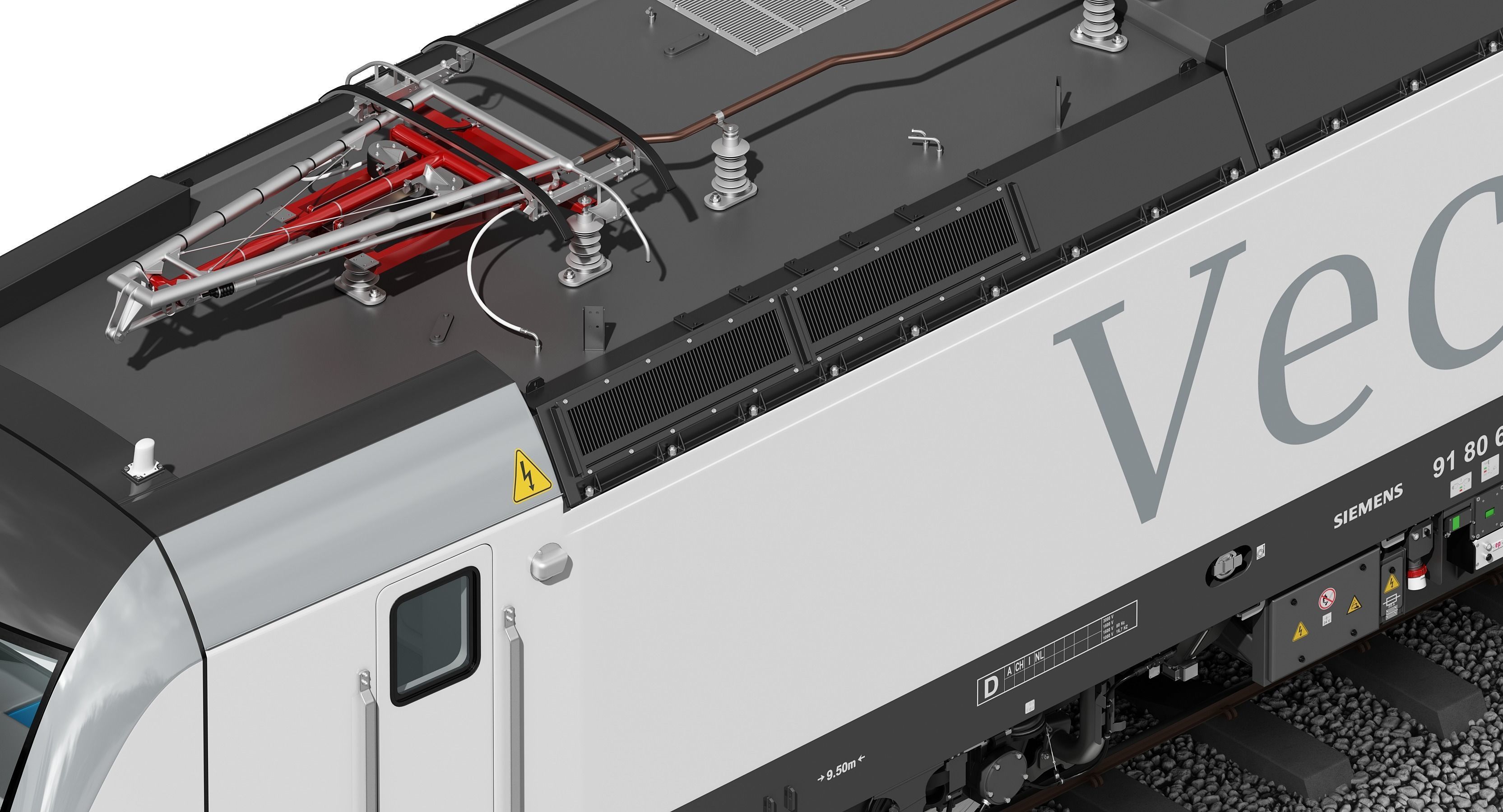 Siemens Vectron 3D model | CGTrader