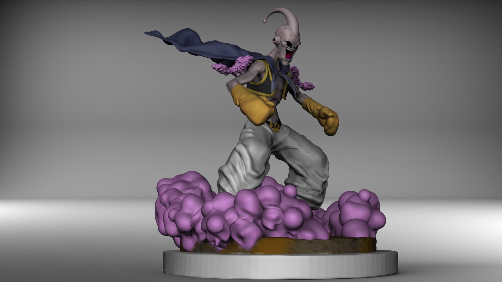Majin Boo Evil 3D model 3D printable | CGTrader