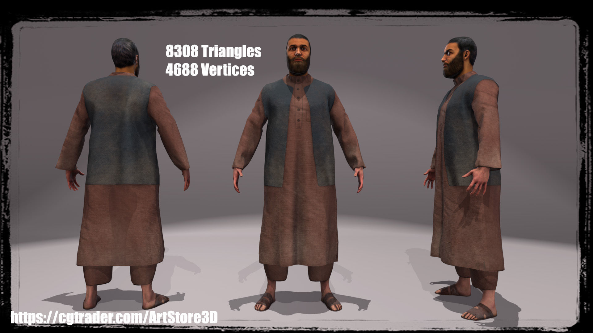 3D model Terrorist Pack VR / AR / low-poly | CGTrader