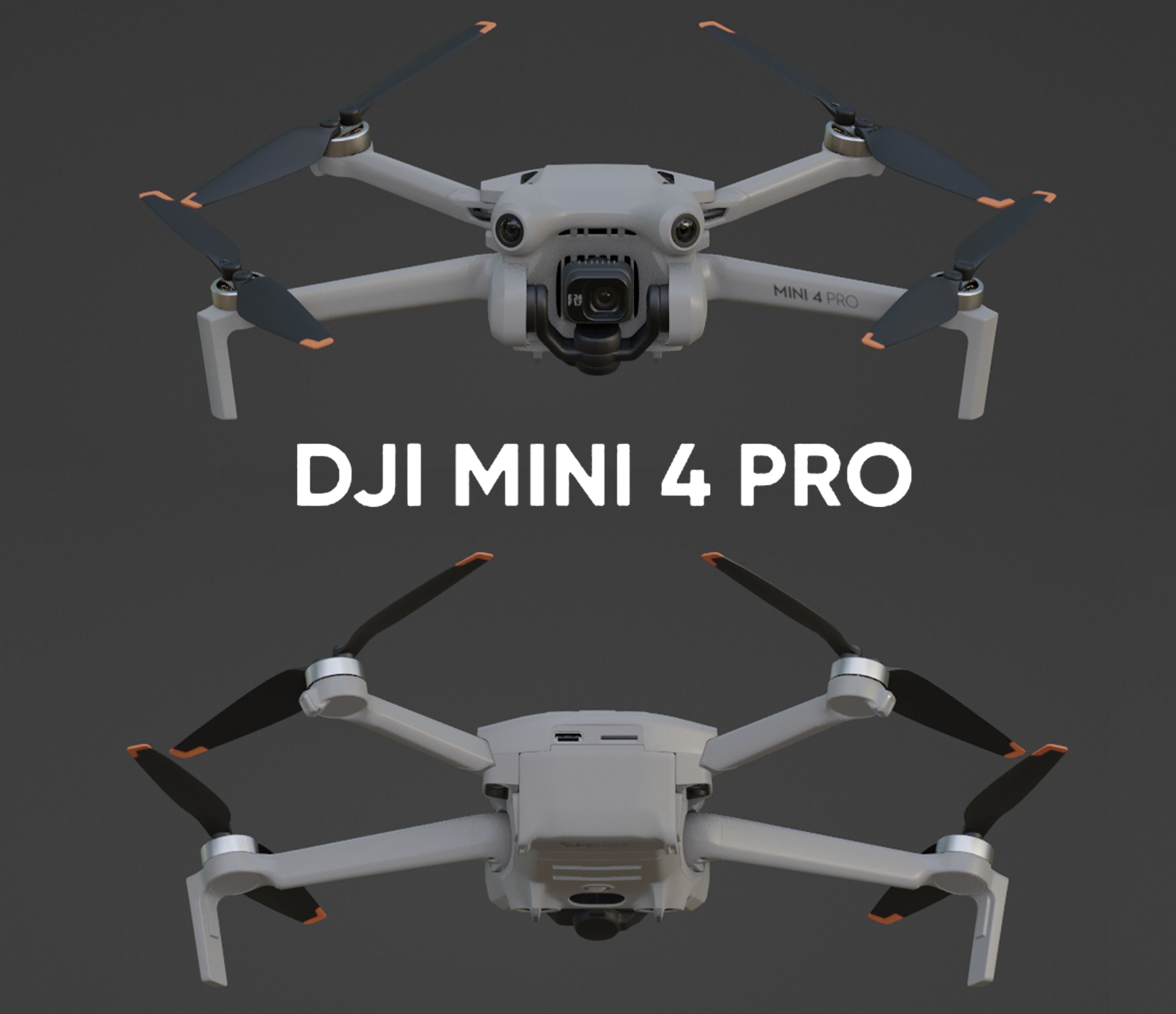 DJI Mini 4 Pro Drone 3D model | CGTrader