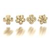 A Set of Flowers 3D Stud Earring CAD Design 3D model 3D printable ...