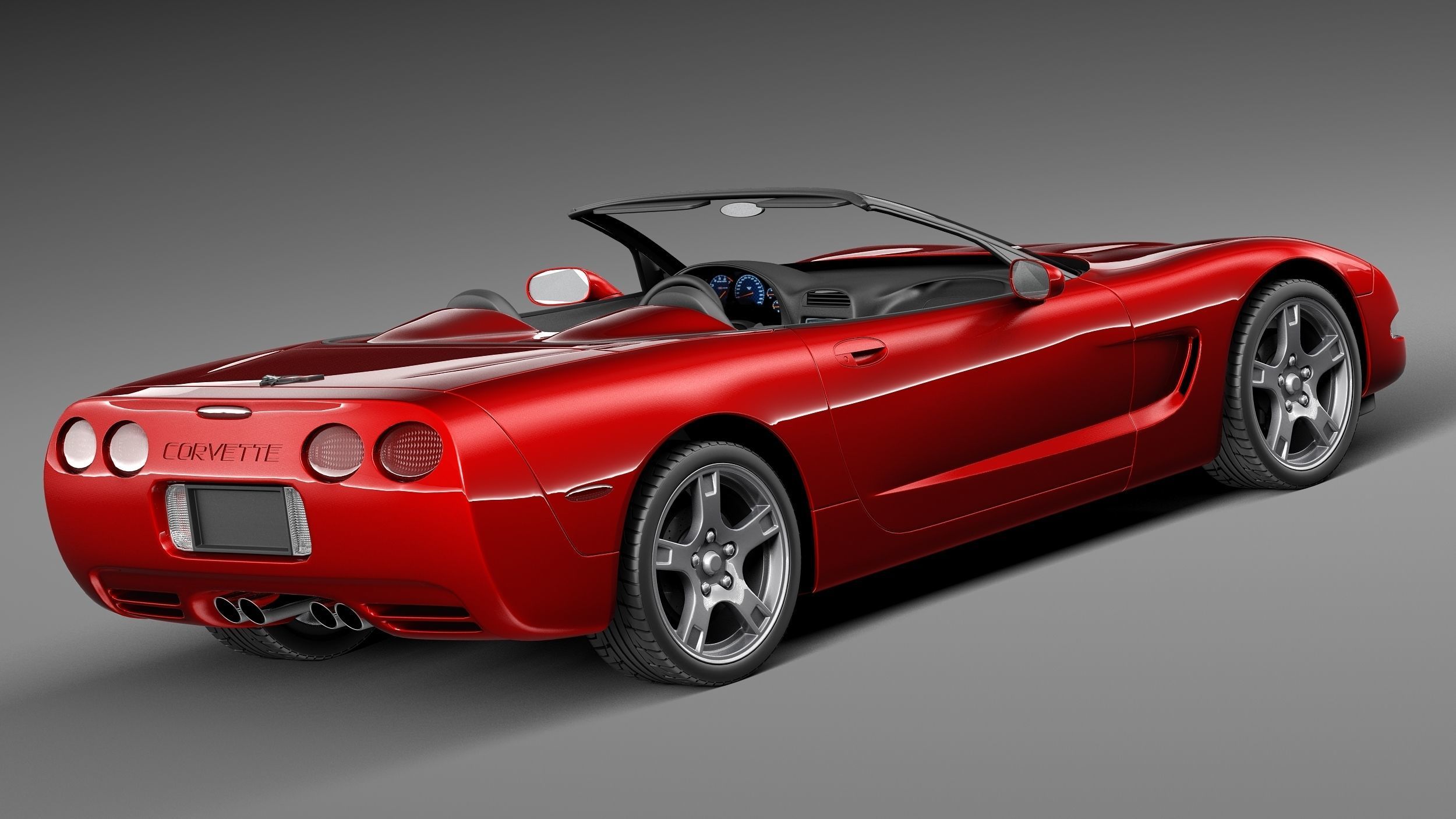 Chevrolet Corvette C5 Convertible 3D Model 3D model | CGTrader