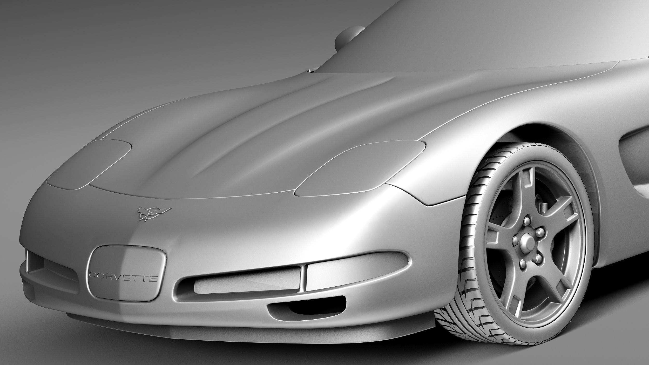 Chevrolet Corvette C5 Convertible 3D Model 3D model | CGTrader