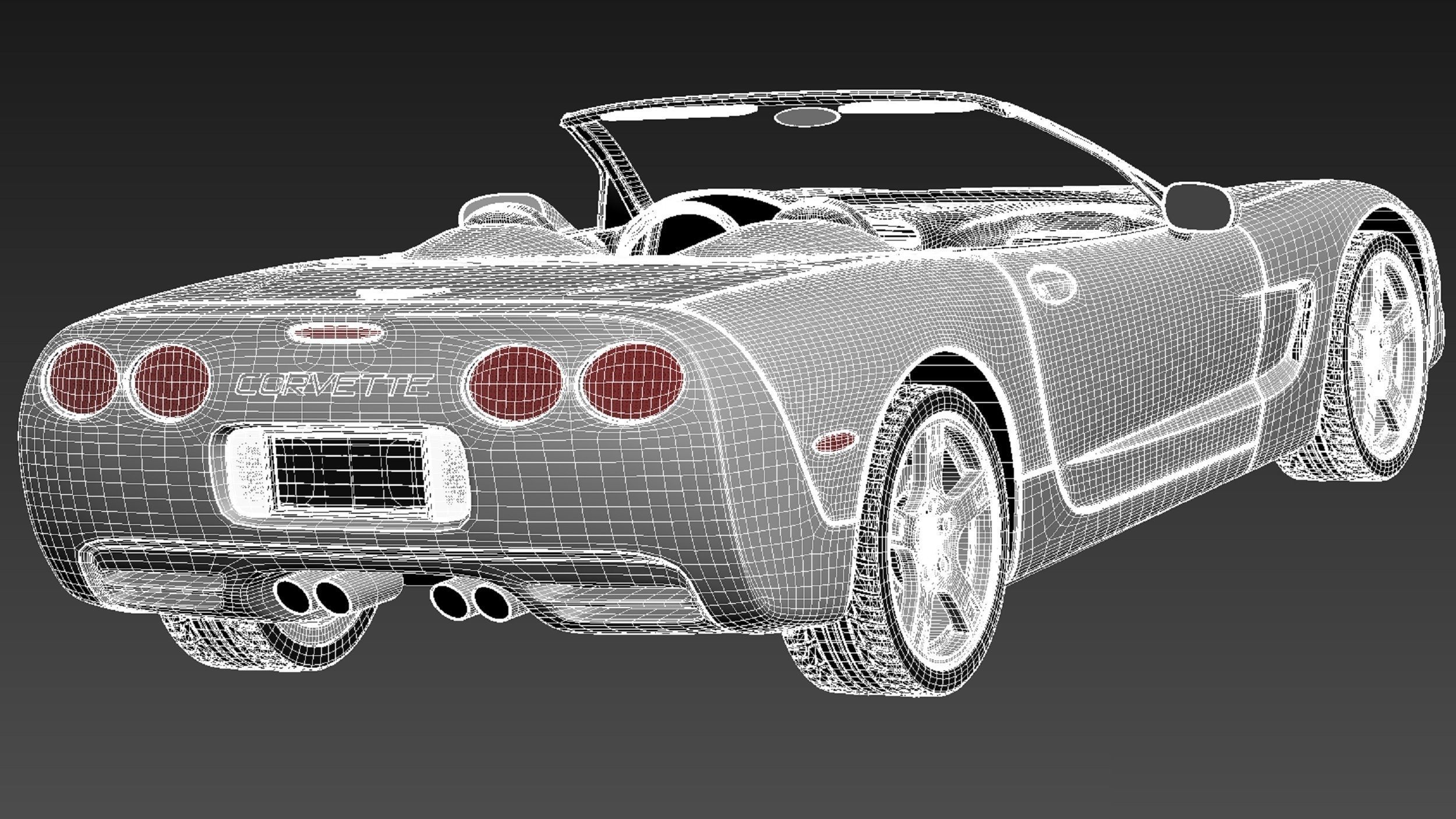 Chevrolet Corvette C5 Convertible 3D Model 3D model | CGTrader