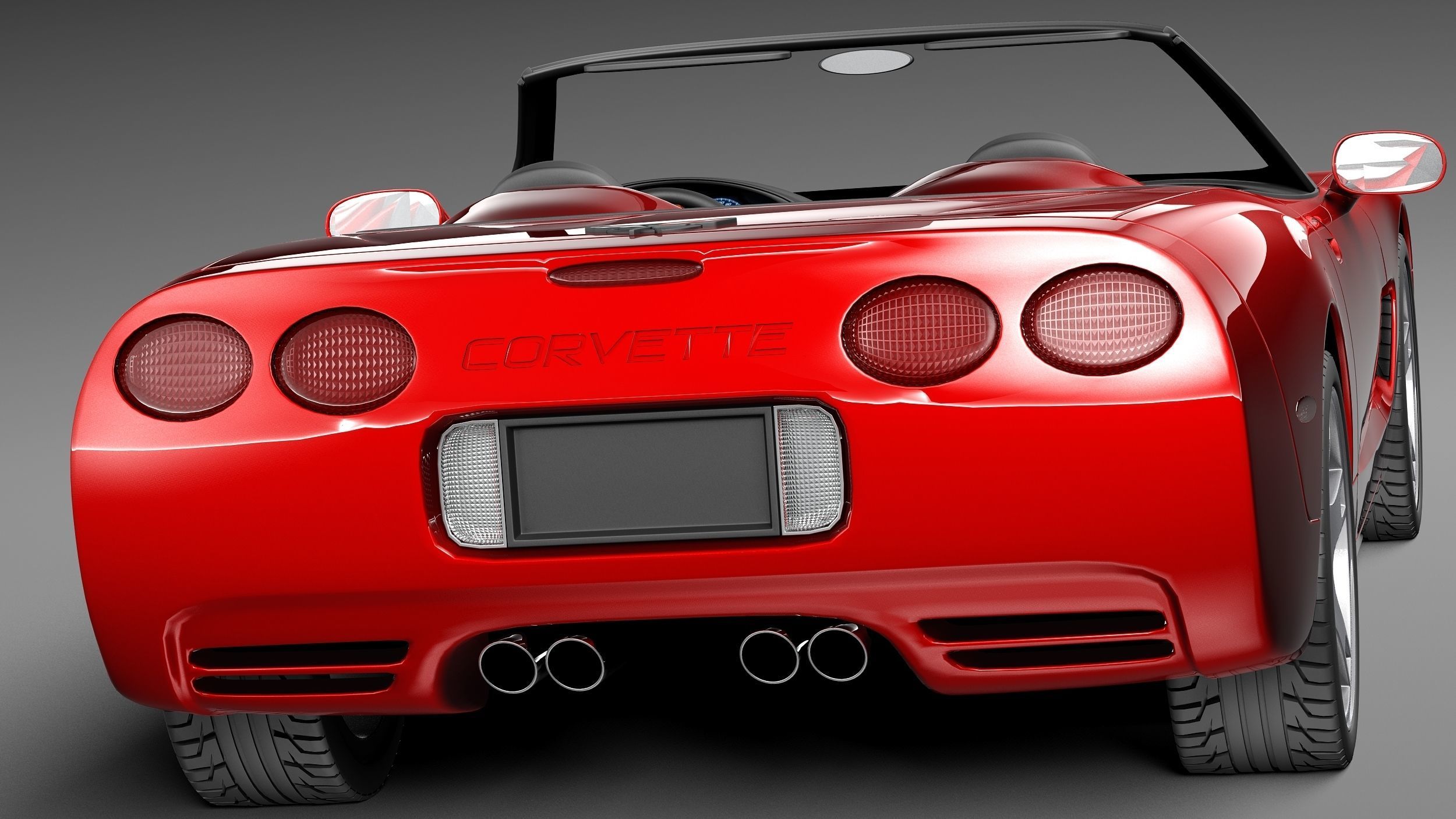 Chevrolet Corvette C5 Convertible 3D Model 3D model | CGTrader