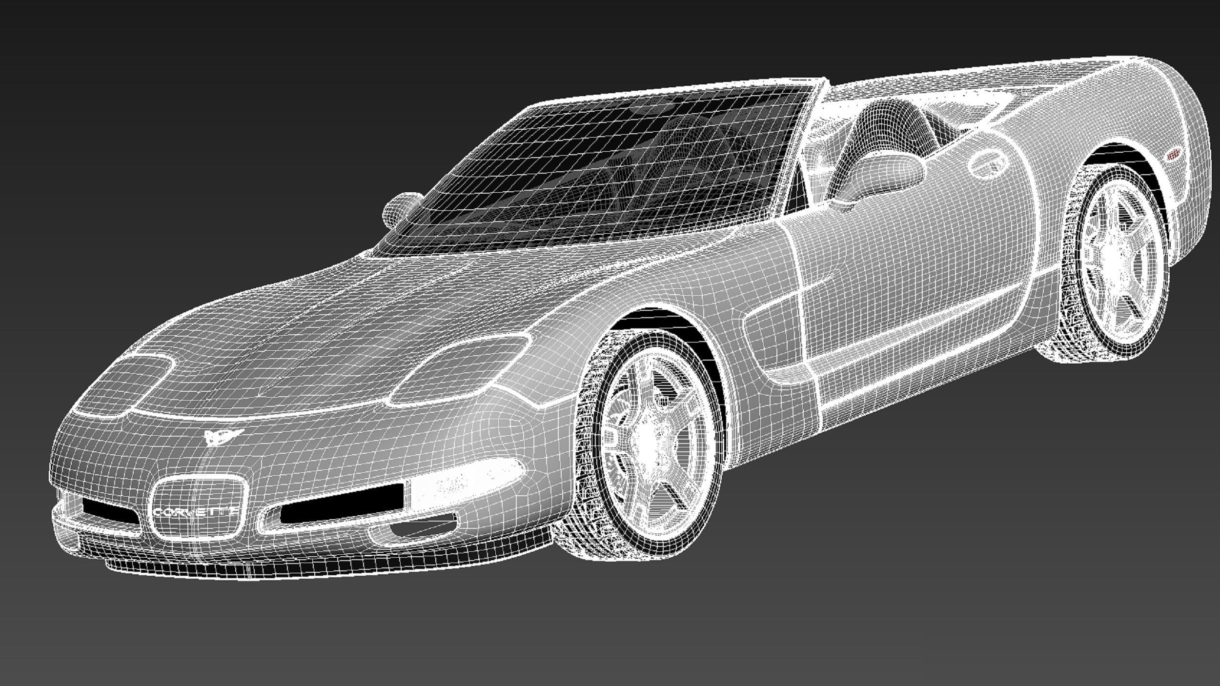 Chevrolet Corvette C5 Convertible 3D Model 3D model | CGTrader