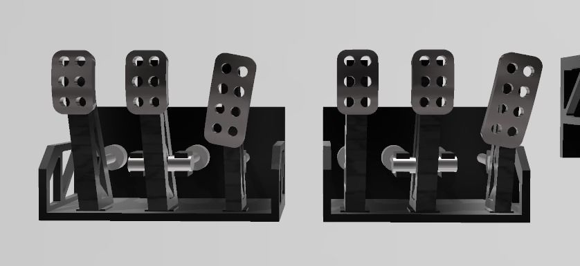 RACING PEDAL BOX WITH GIRLING CYLINDERS FOR SCALE AUTOS 3D model 3D ...