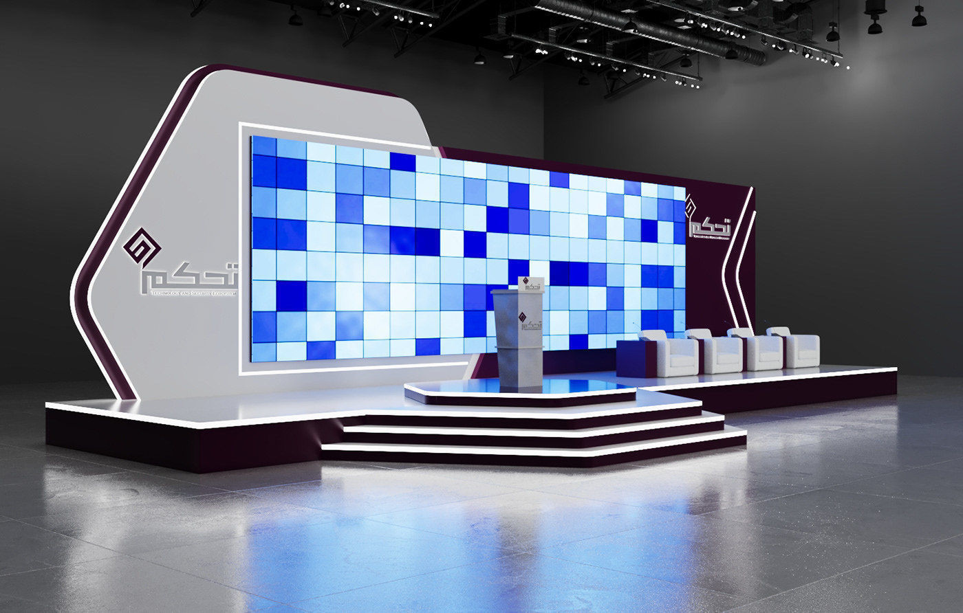 stage design 3D model 3D model | CGTrader