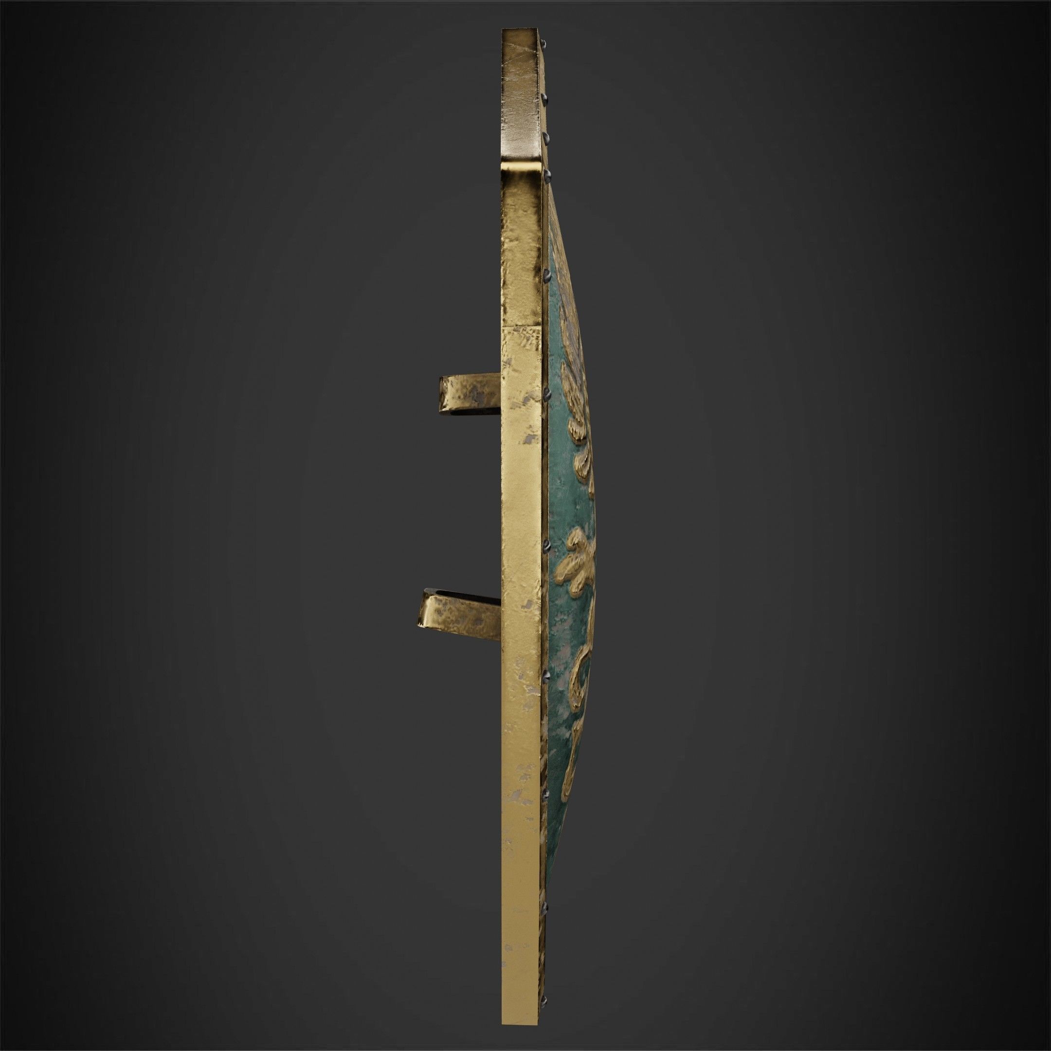 Dark Souls Faraam Golden Wing Shield for Cosplay 3D model 3D printable ...