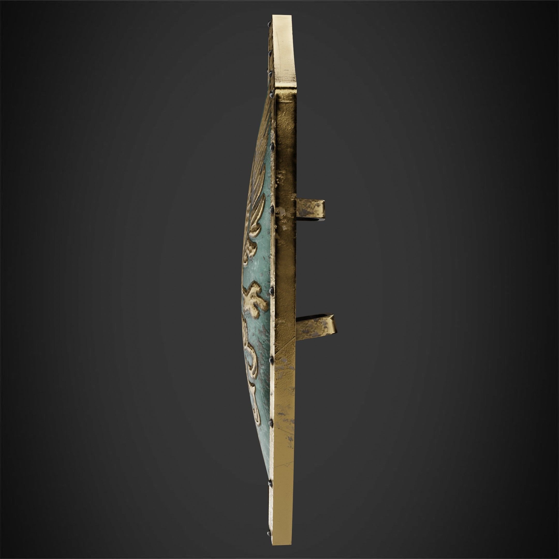 Dark Souls Faraam Golden Wing Shield for Cosplay 3D model 3D printable ...