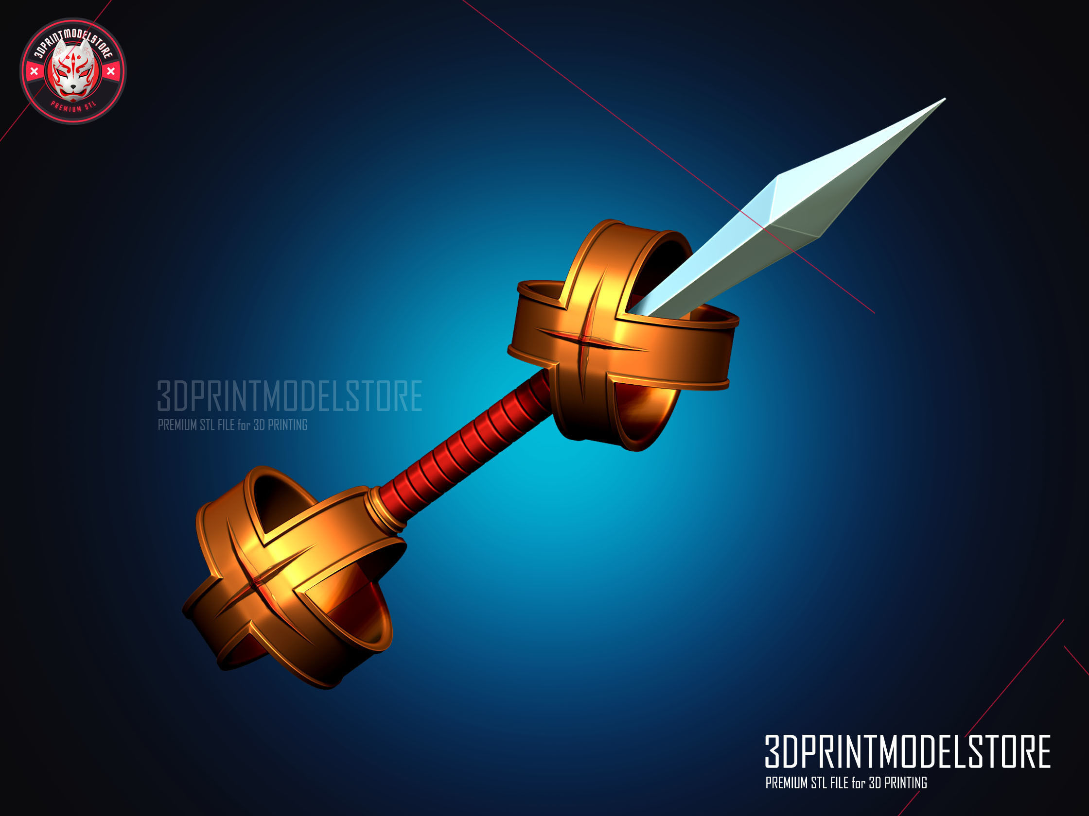 Jujutsu Kaisen Cosplay - Sukuna Weapon Cursed Technique Tool 3D model ...