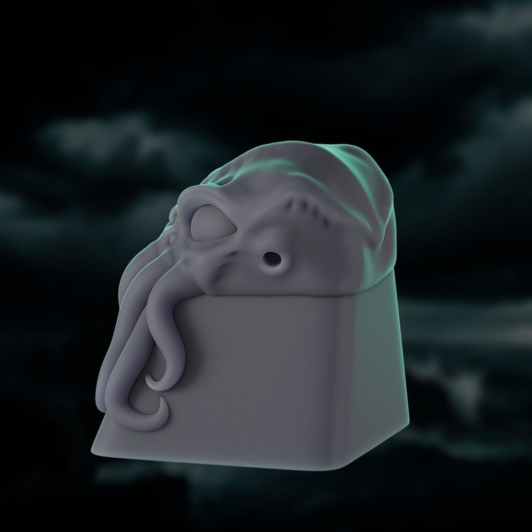 Cthulhu Keycap - Lovecraft - Mechanic Keyboard free 3D model 3D ...