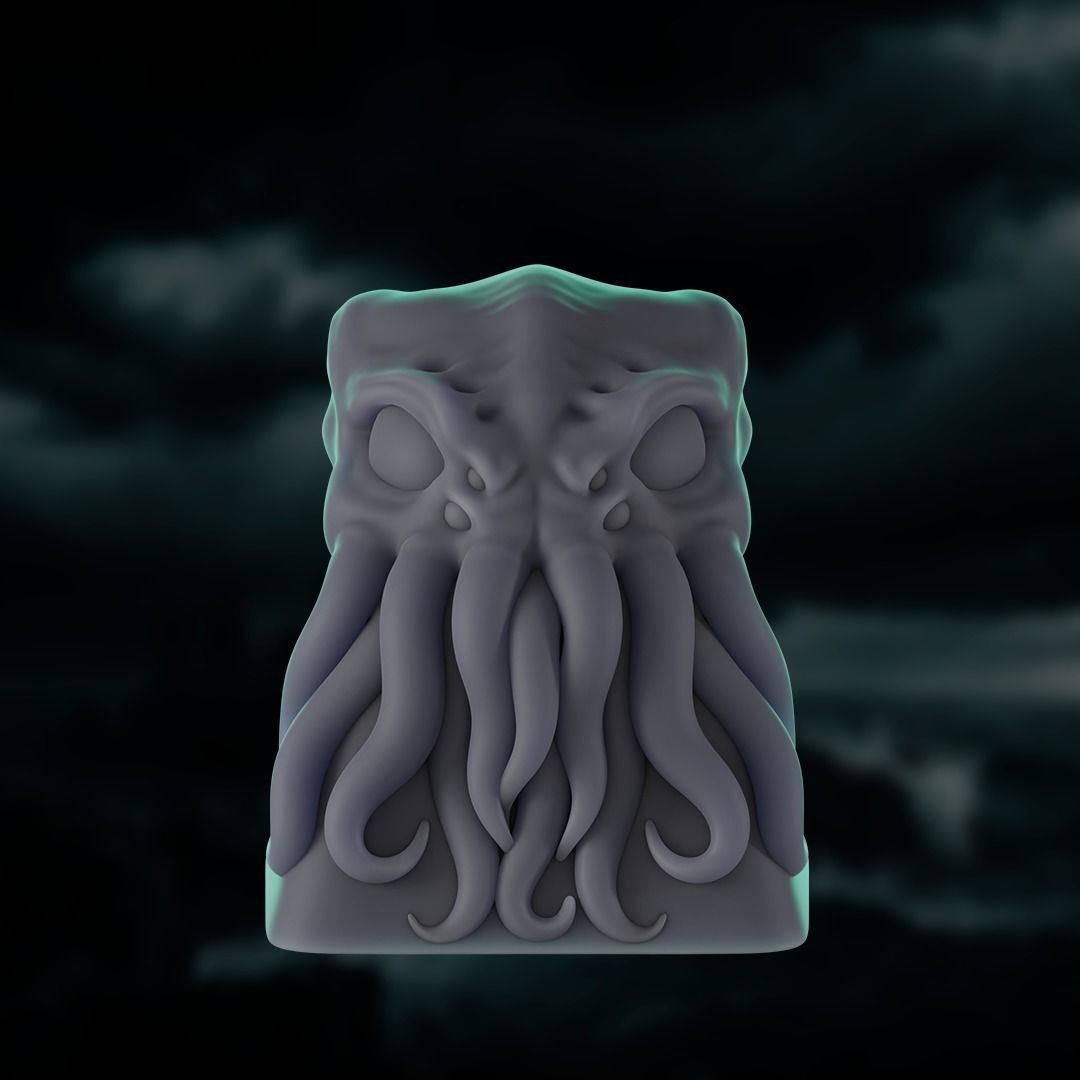 Cthulhu Keycap - Lovecraft - Mechanic Keyboard free 3D model 3D ...