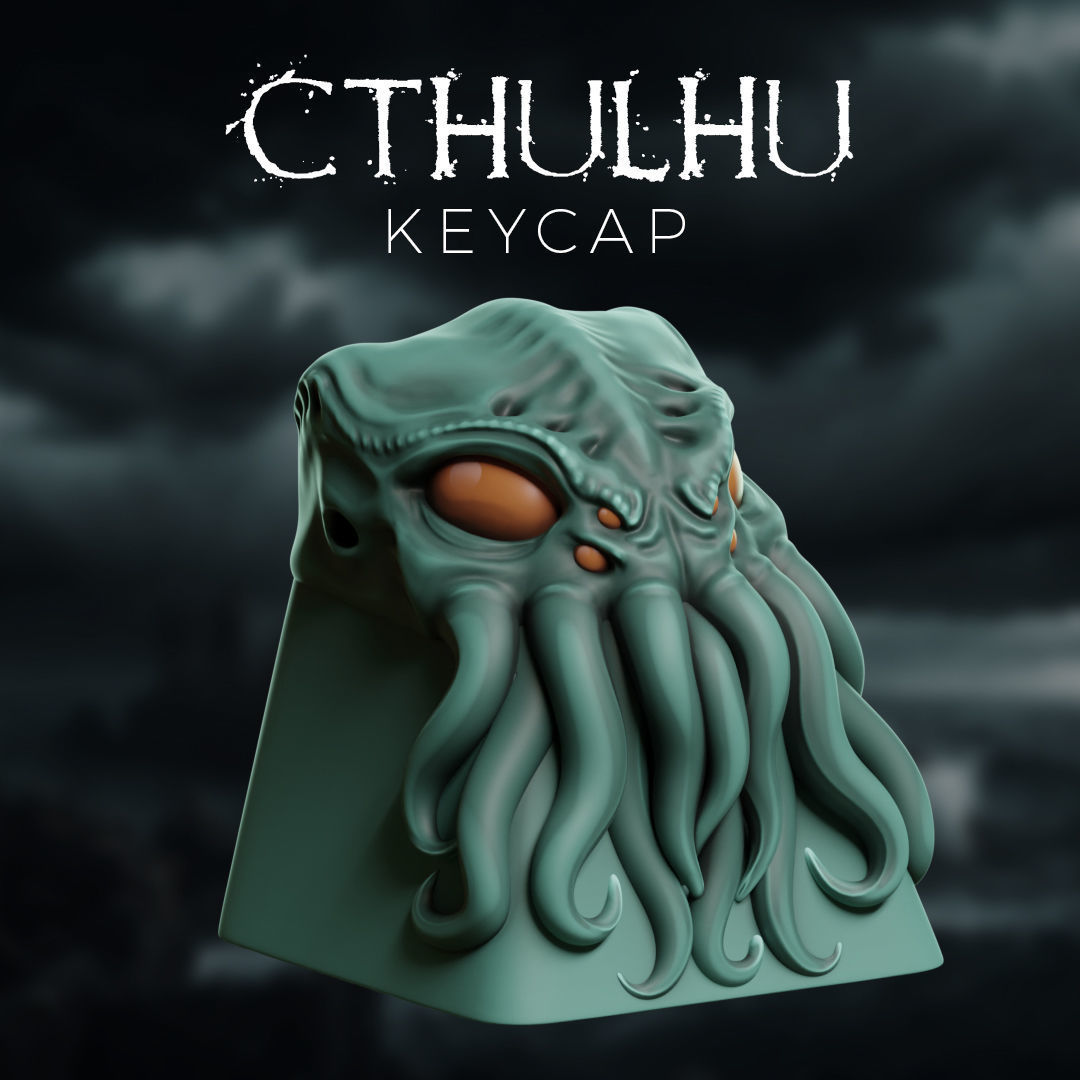 Cthulhu Keycap - Lovecraft - Mechanic Keyboard free 3D model 3D ...
