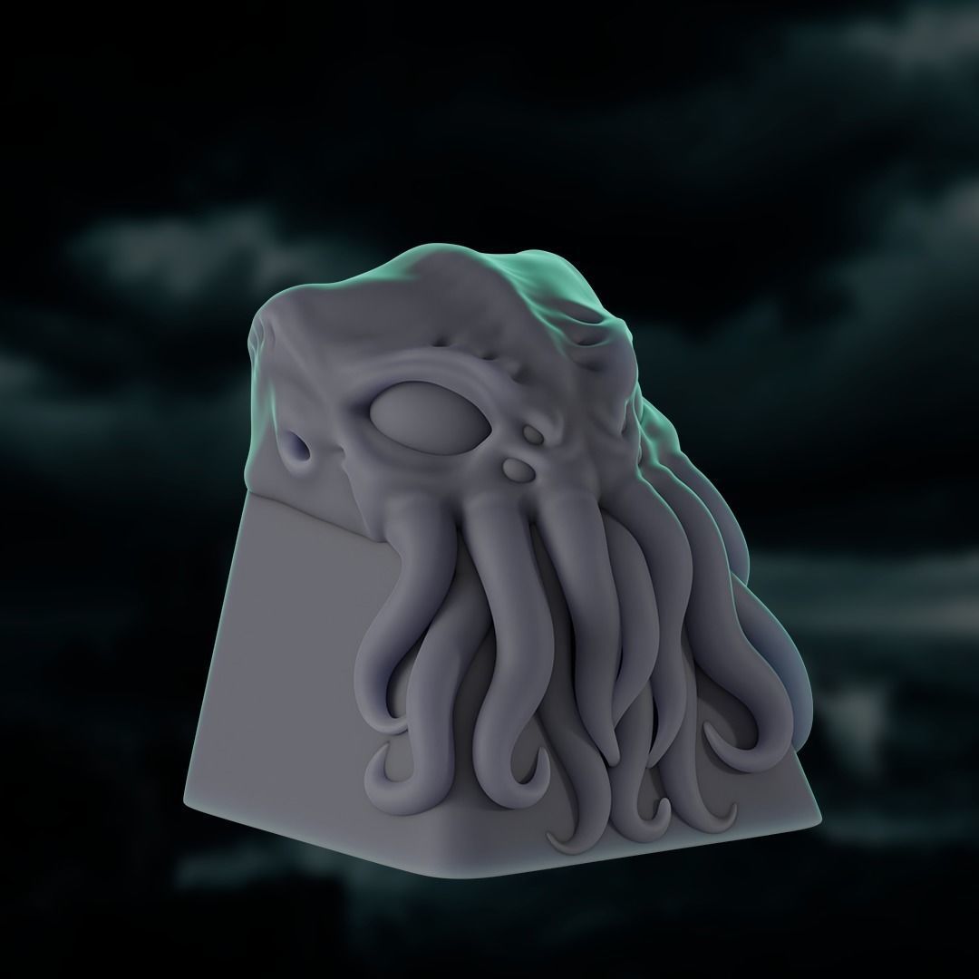 Cthulhu Keycap - Lovecraft - Mechanic Keyboard free 3D model 3D ...