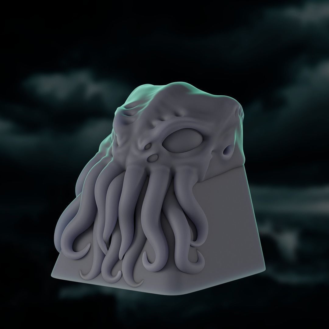 Cthulhu Keycap - Lovecraft - Mechanic Keyboard free 3D model 3D ...