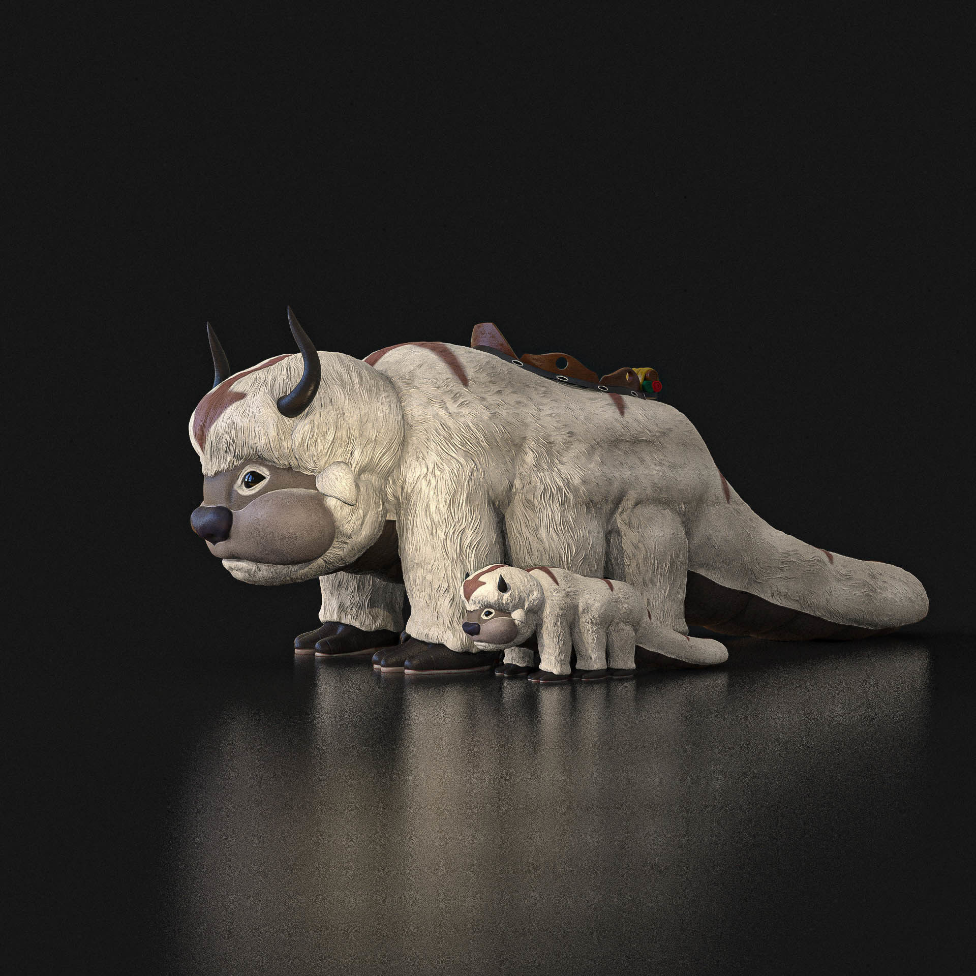 Appa flying bison 3D model 3D printable | CGTrader